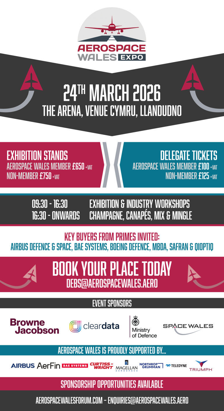 Aerospace Wales Showcase Expo 2026. Venue Cymru, Llandudno - Aerospace ...